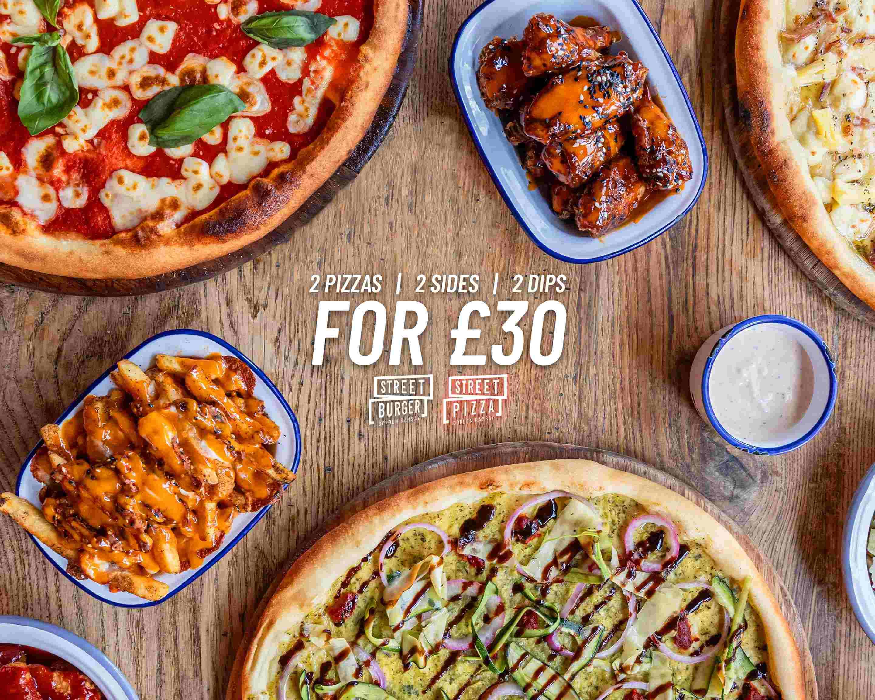 Street Burger and Pizza by Gordon Ramsay (Woking) Menu & Prices ...