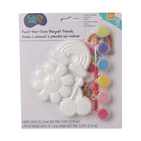 Hello hobby Paint Your Own Magnet Friends Rainbow Plaster Delivery Near ...