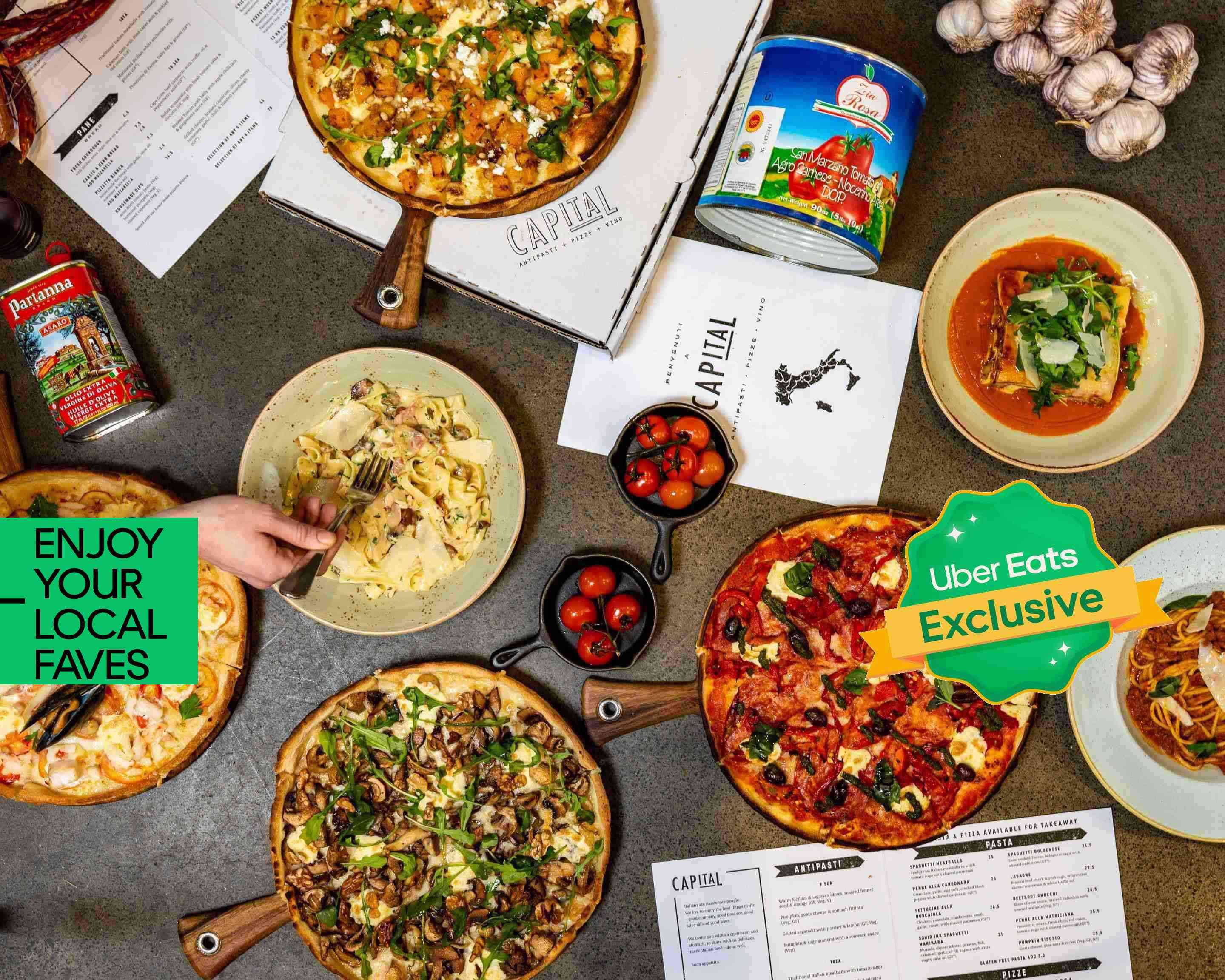 Capital Restaurant Menu Takeout in Hobart | Delivery Menu & Prices ...