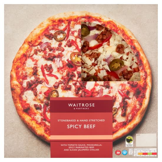 Waitrose & Partners Stonebaked & Hand Stretched Pizza Delivery Near Me ...