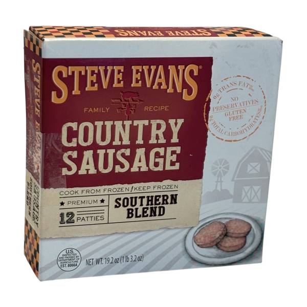 Steve Evans Southern Blend Sausage Pork Patties Delivery Near Me ...