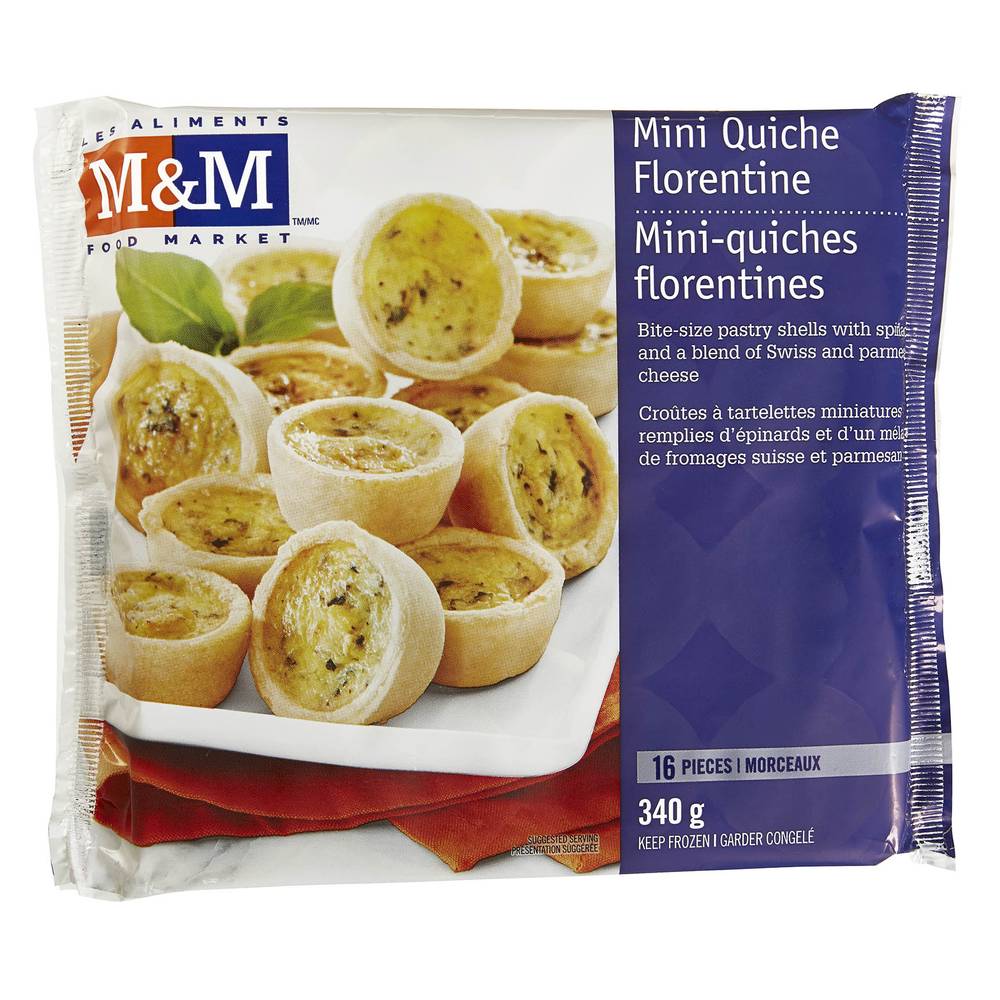 M&M Food Market Mini quiches florentines Delivery Near Me | Order ...