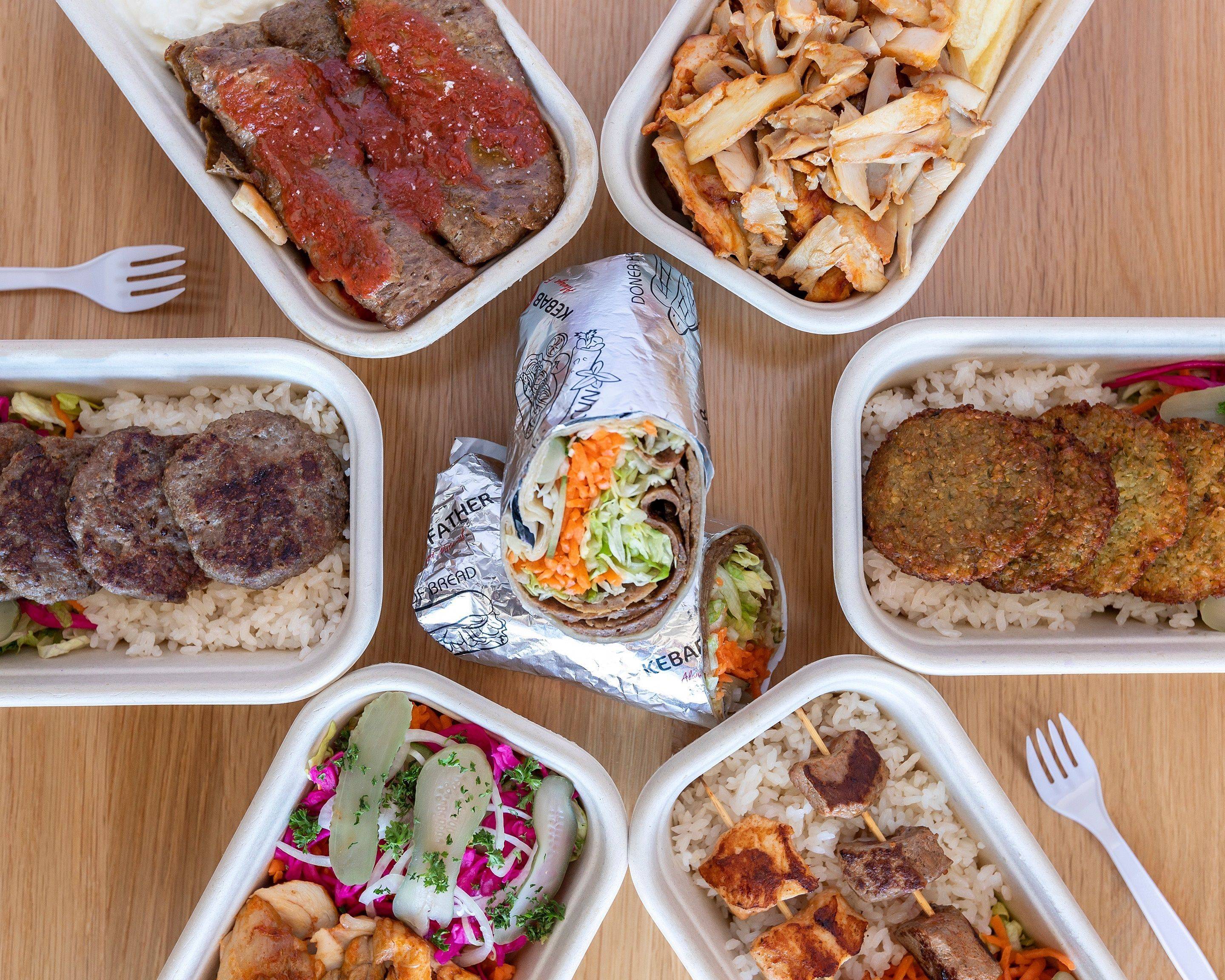 Order KEBAB FATHER | Menu & Prices | Christchurch Delivery | Uber Eats