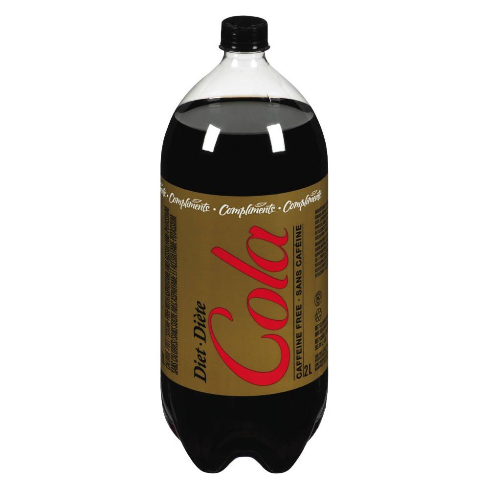 Compliments Caffeine Free Diet Cola Soft Drink Delivery Near Me | Order ...