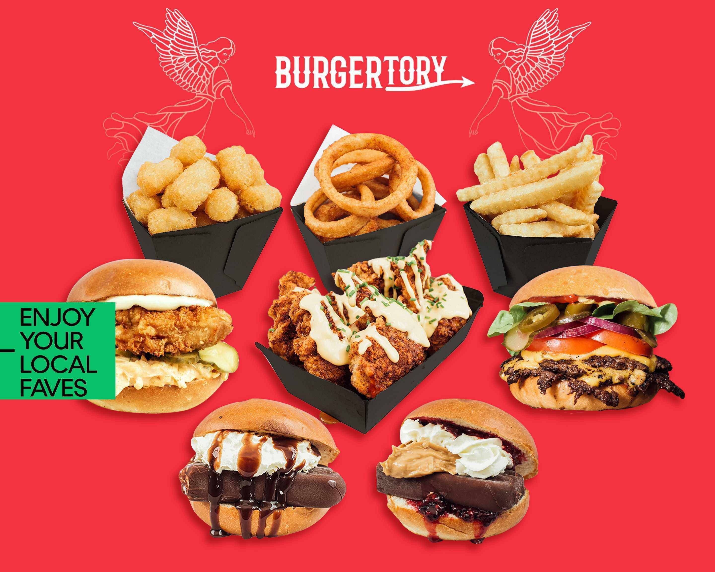 Burgertory (Coburg) Restaurant Menu - Takeout in Melbourne | Delivery ...