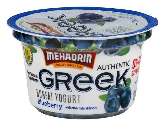 Mehadrin Blueberry Greek Yogurt | Delivery Near You | Uber Eats