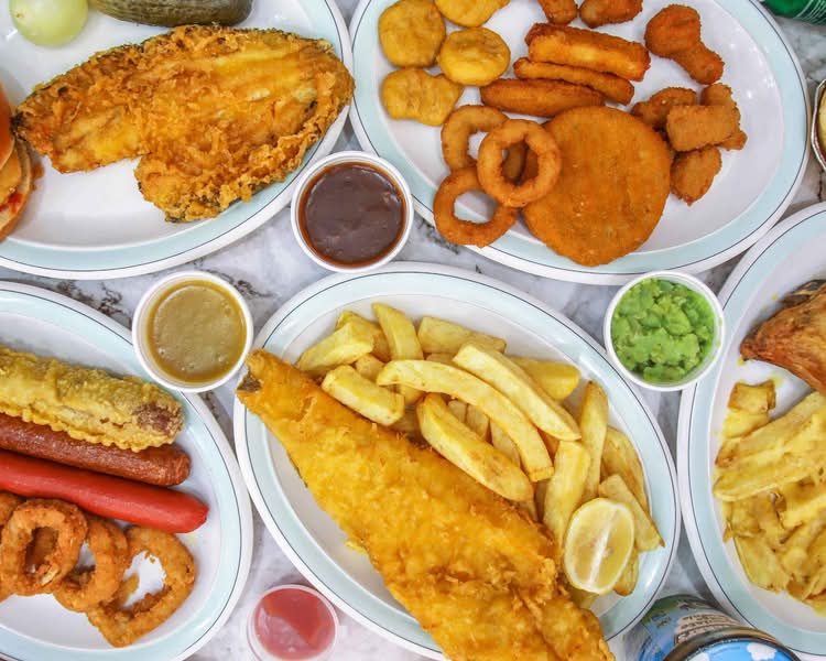 Lemon Plaice Fish and Chips Menu Deals & Prices - South coast, UK ...