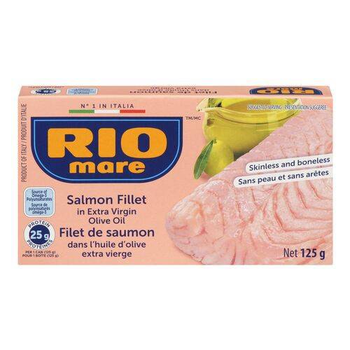Rio Mare Skinless-Boneless Salmon Fillet in Olive Oil Delivery Near Me ...