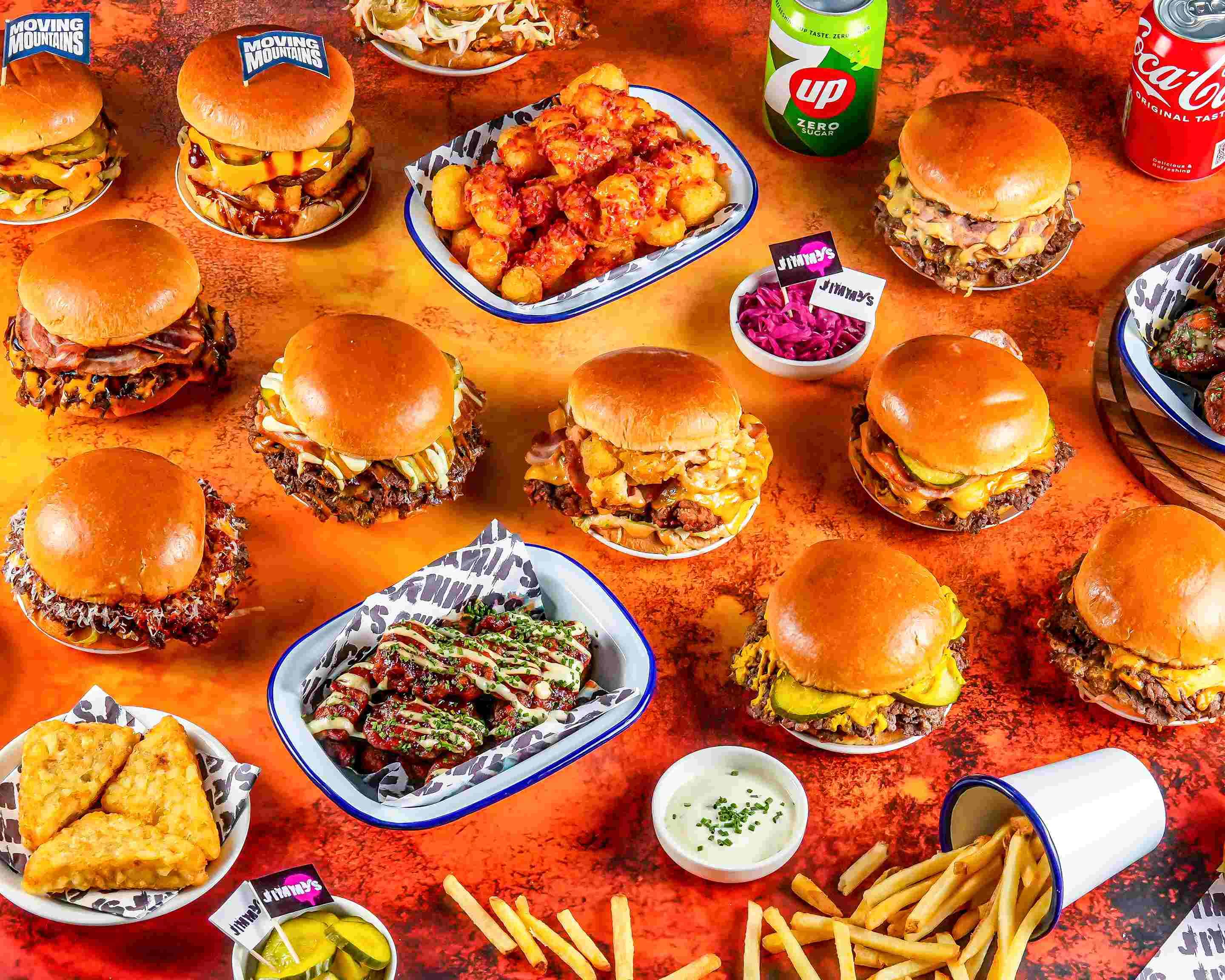 Jimmy's Burgers Menu Deals & Prices - Sheffield Delivery - Order with ...