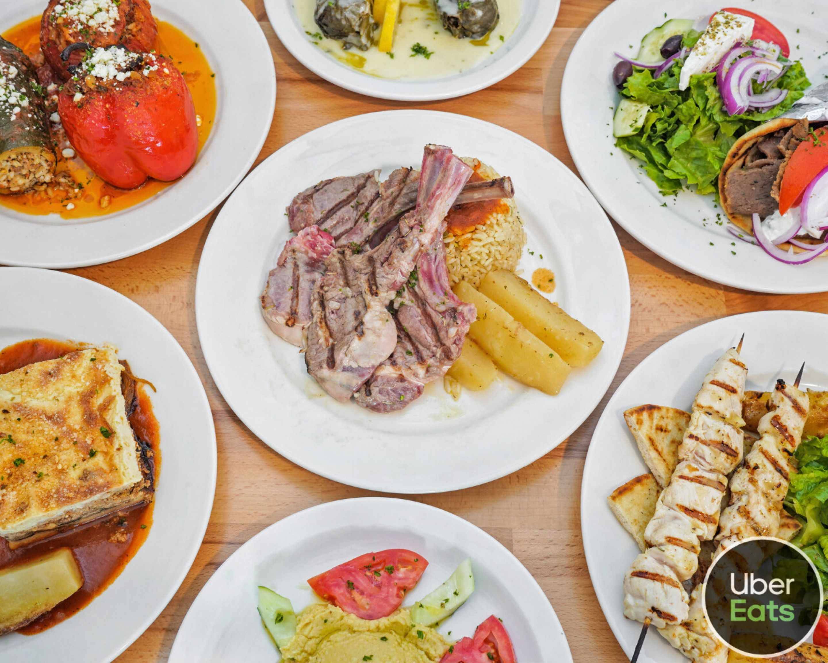 Order Santorini Greek Restaurant Menu Delivery【Menu & Prices】| Atlanta ...