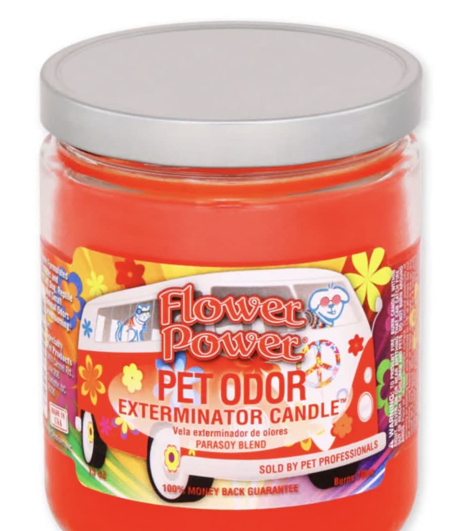 Flower Power Smoke Odor Candle 13 oz | Postmates