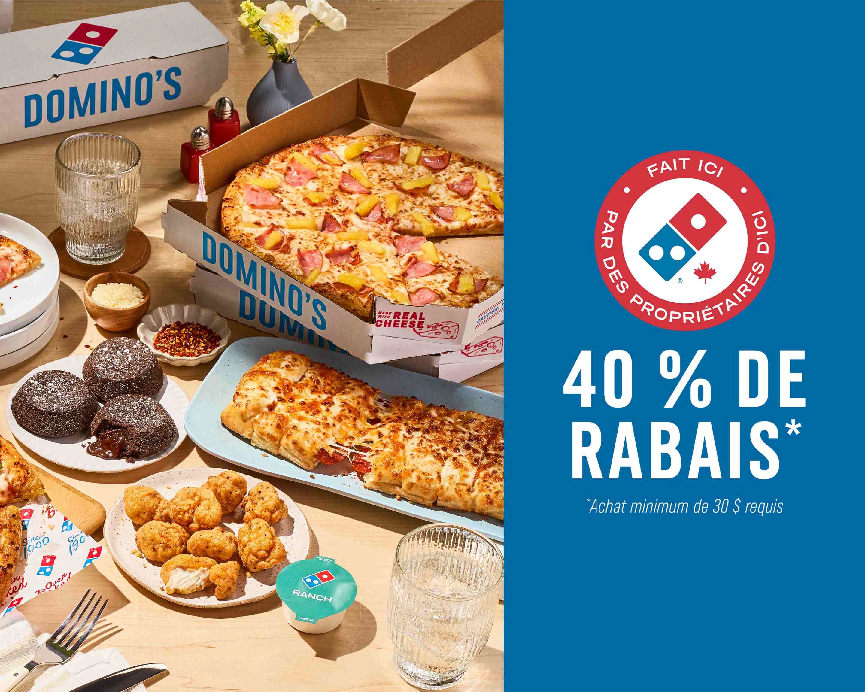 Order Domino's Pizza (1100 Boul. Cure-Labelle) - Menu & Prices - Laval ...
