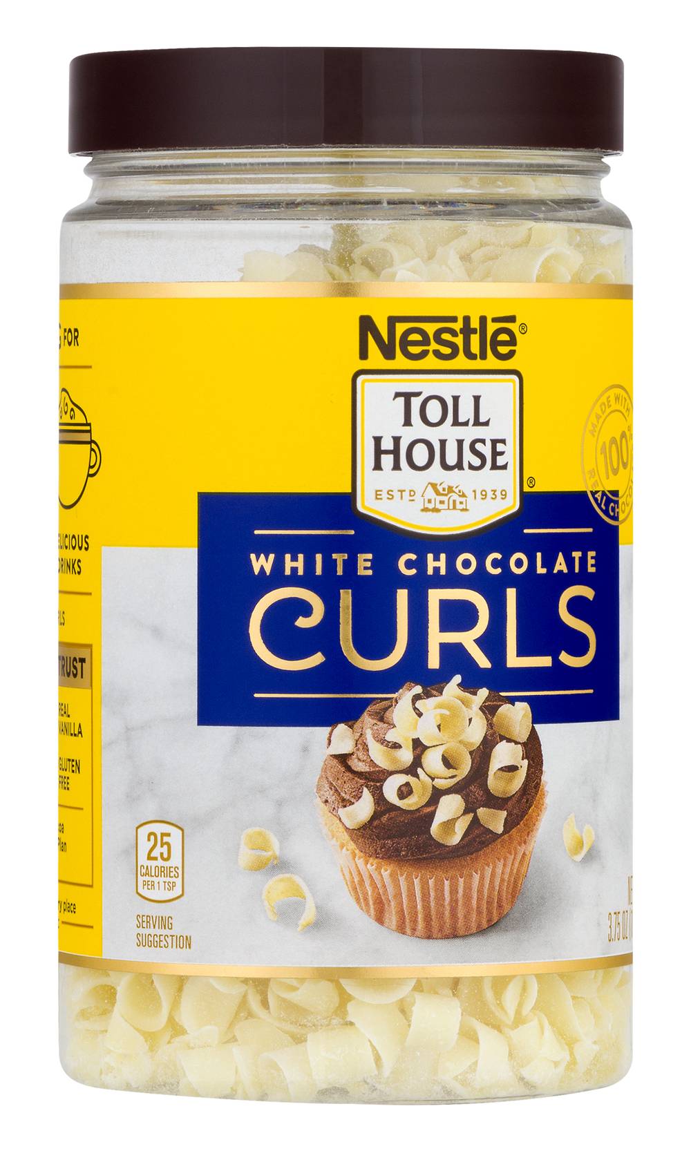Toll House Nestle White Chocolate Curls Fast Delivery Near me | Uber Eats