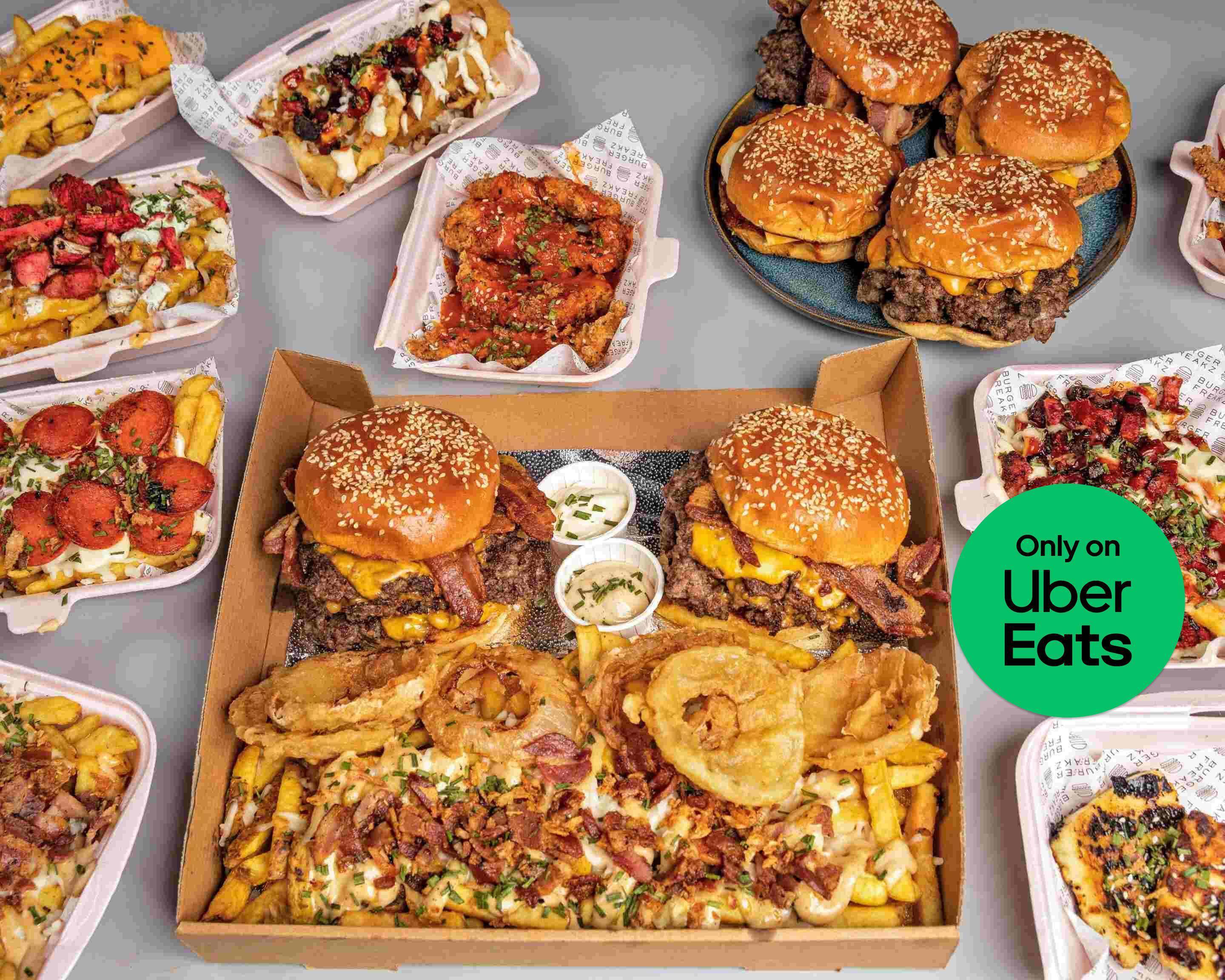 Burger Freakz Menu - Takeaway in Swansea | Delivery Menu & Prices ...