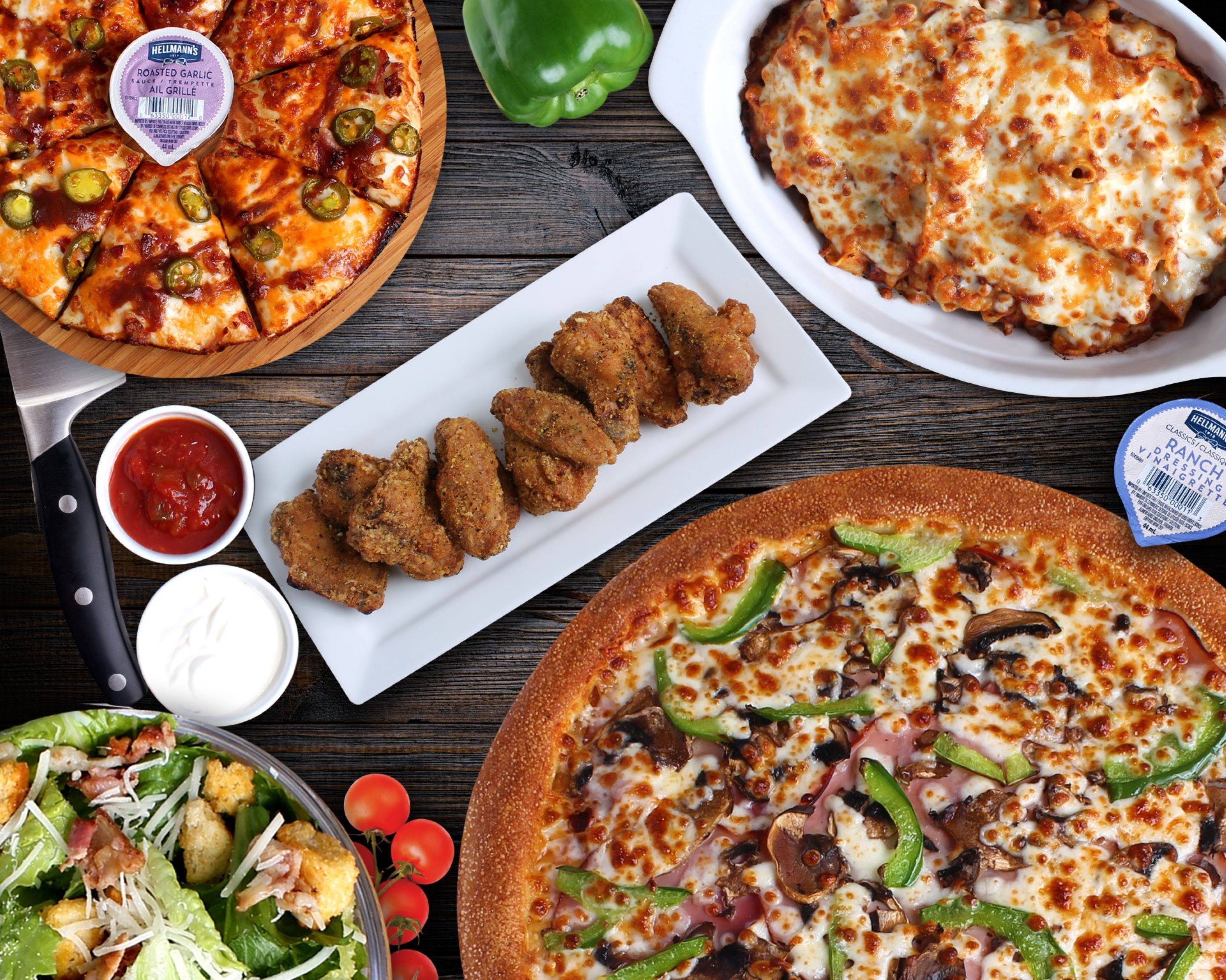 Order 2 for 1 Family Pizza (Saskatoon-Brighton) Menu Delivery in ...