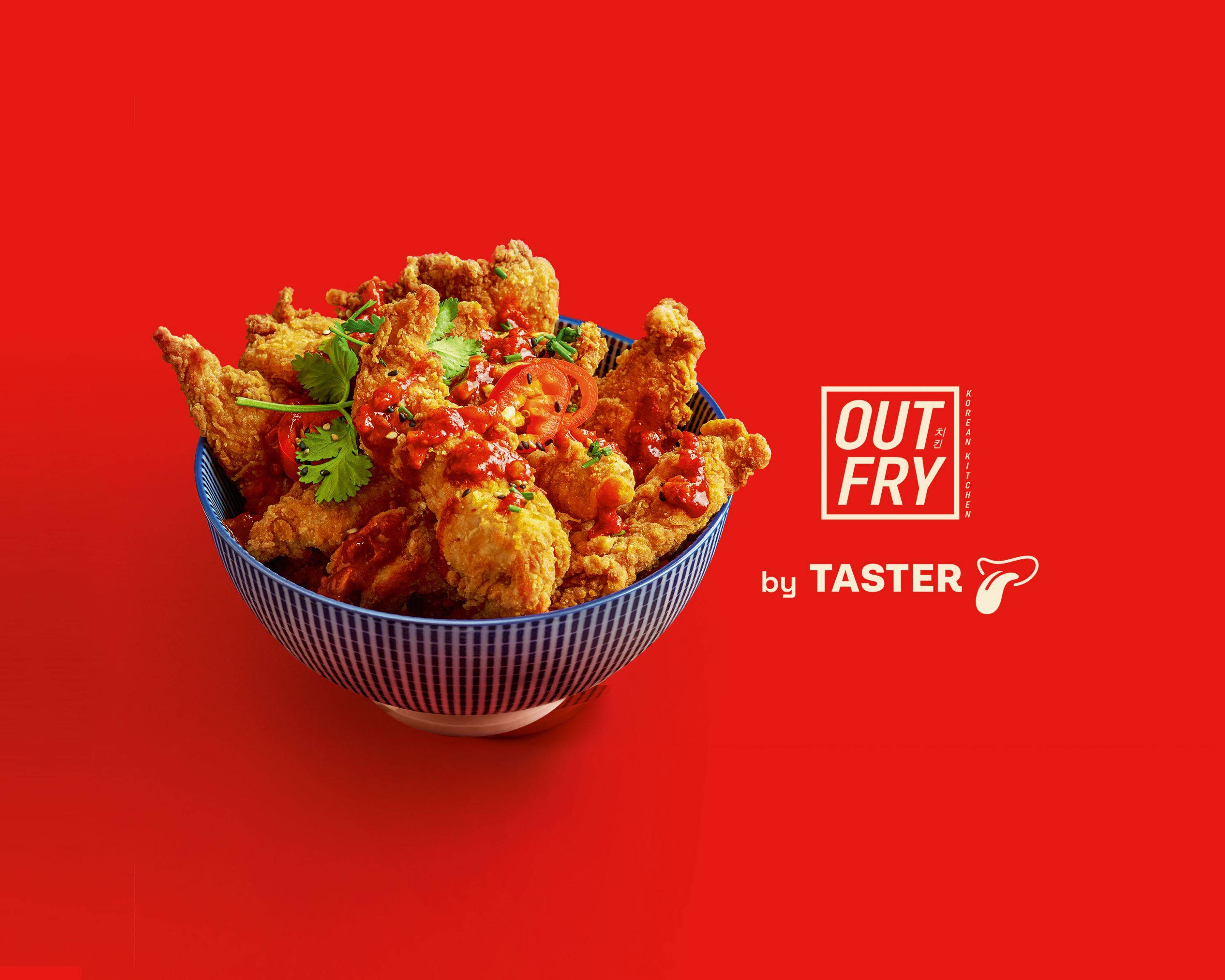 Out Fry - Korean Chicken by Taster - Cours Julien Menu Delivery Online ...