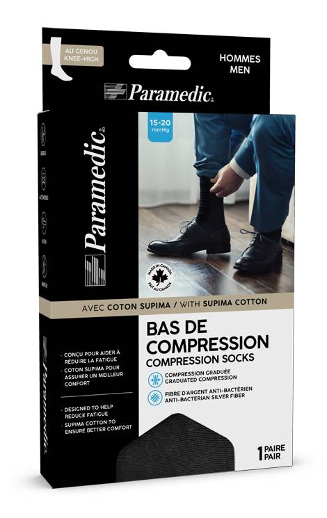 Order Paramedic Bas de compression en coton supima - compression socks ...