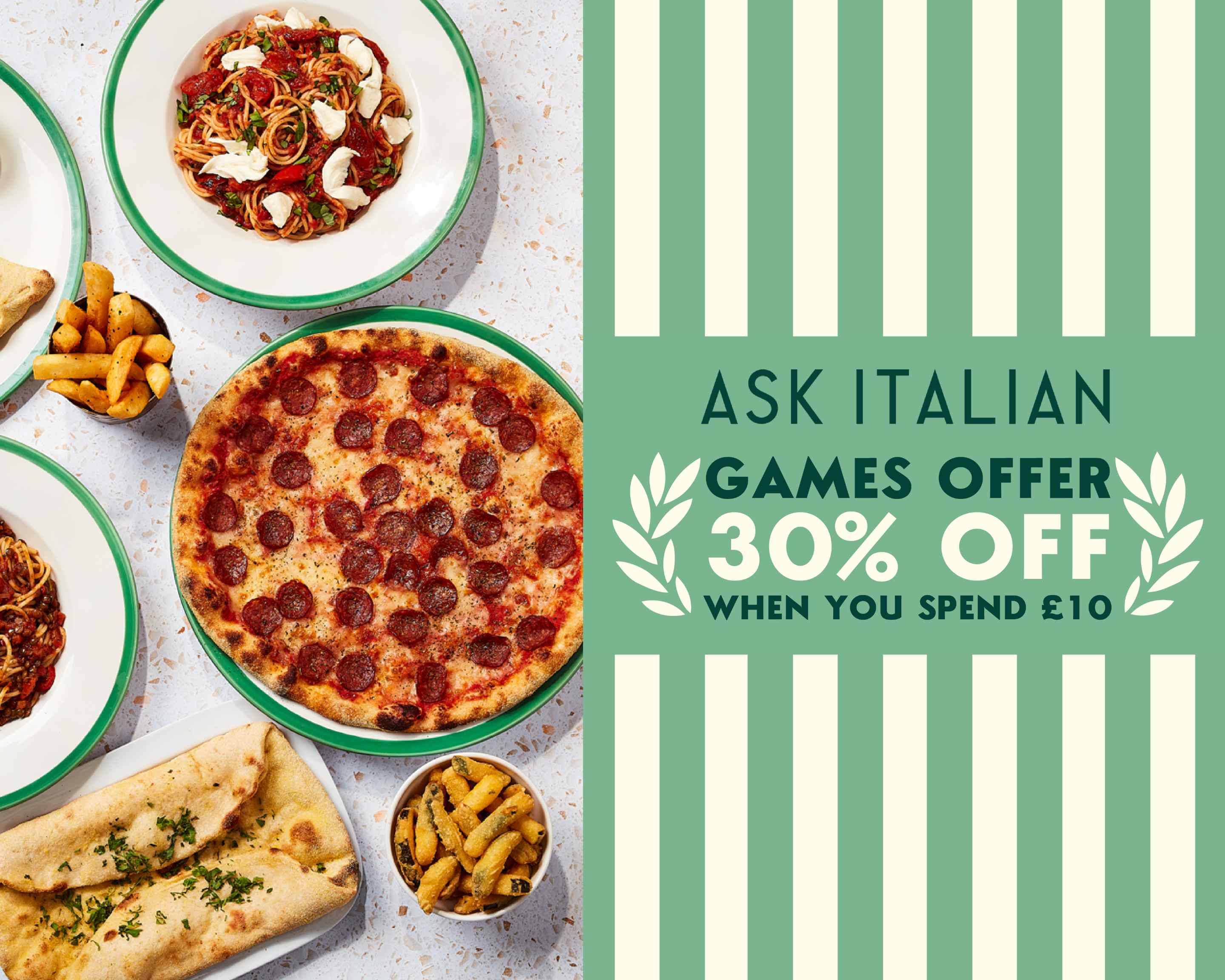 Order Ask Italian (Abingdon) | Menu & Prices | Abingdon on Thames ...