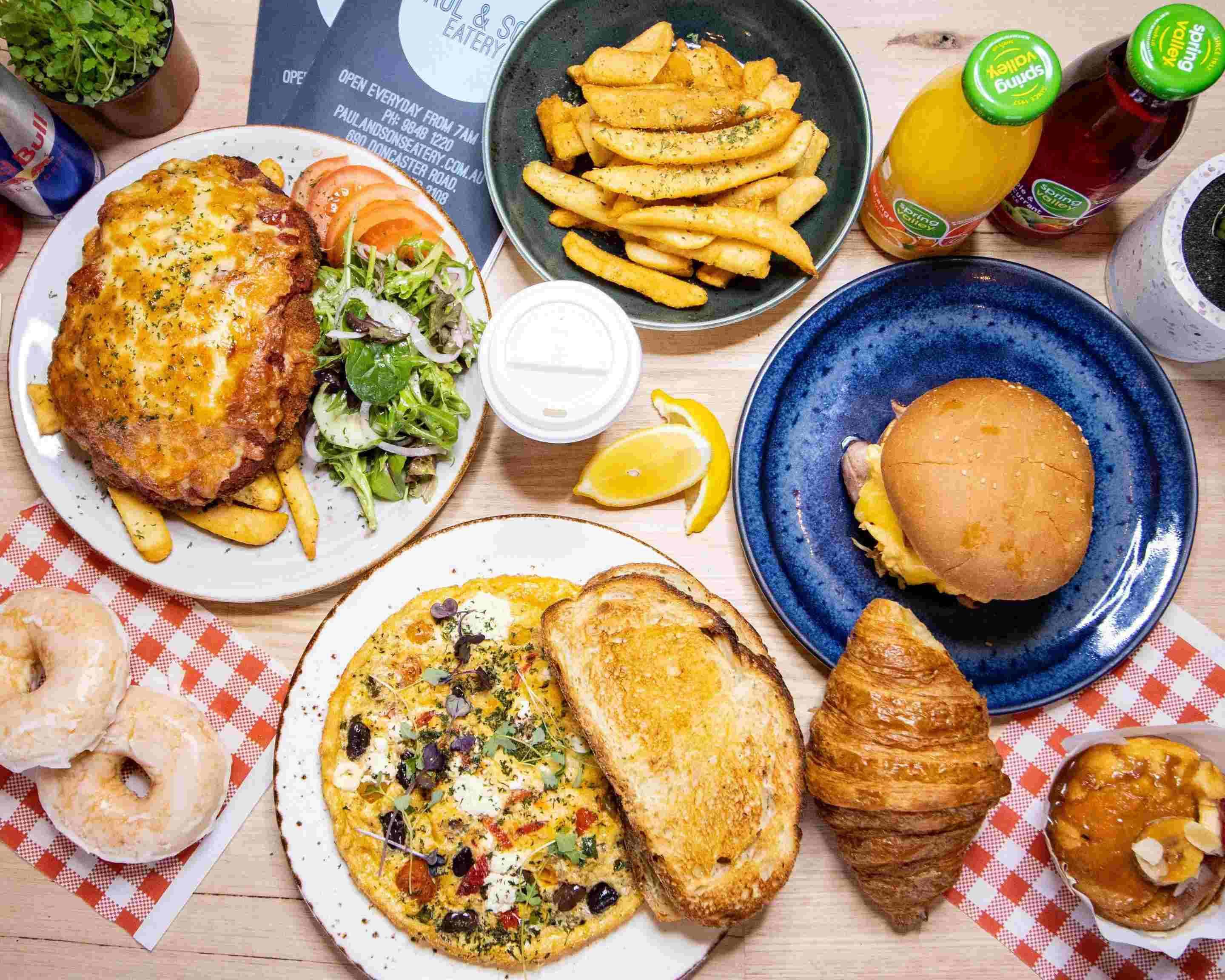 Paul & Sons Eatery Menu Takeout in Melbourne | Delivery Menu & Prices | Uber Eats