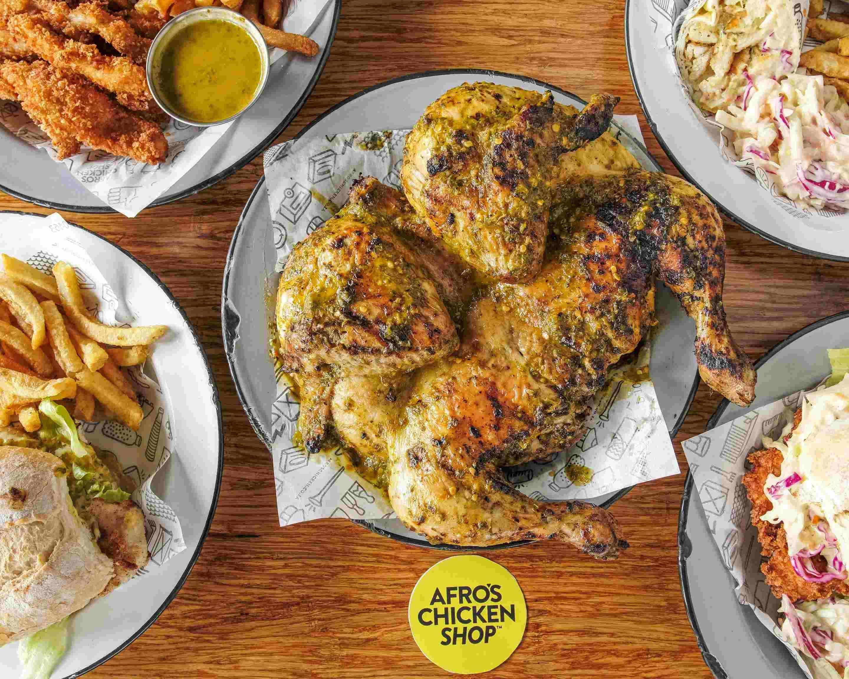 Order Afro's Chicken, Somerset West Menu Delivery Online | Cape Town ...