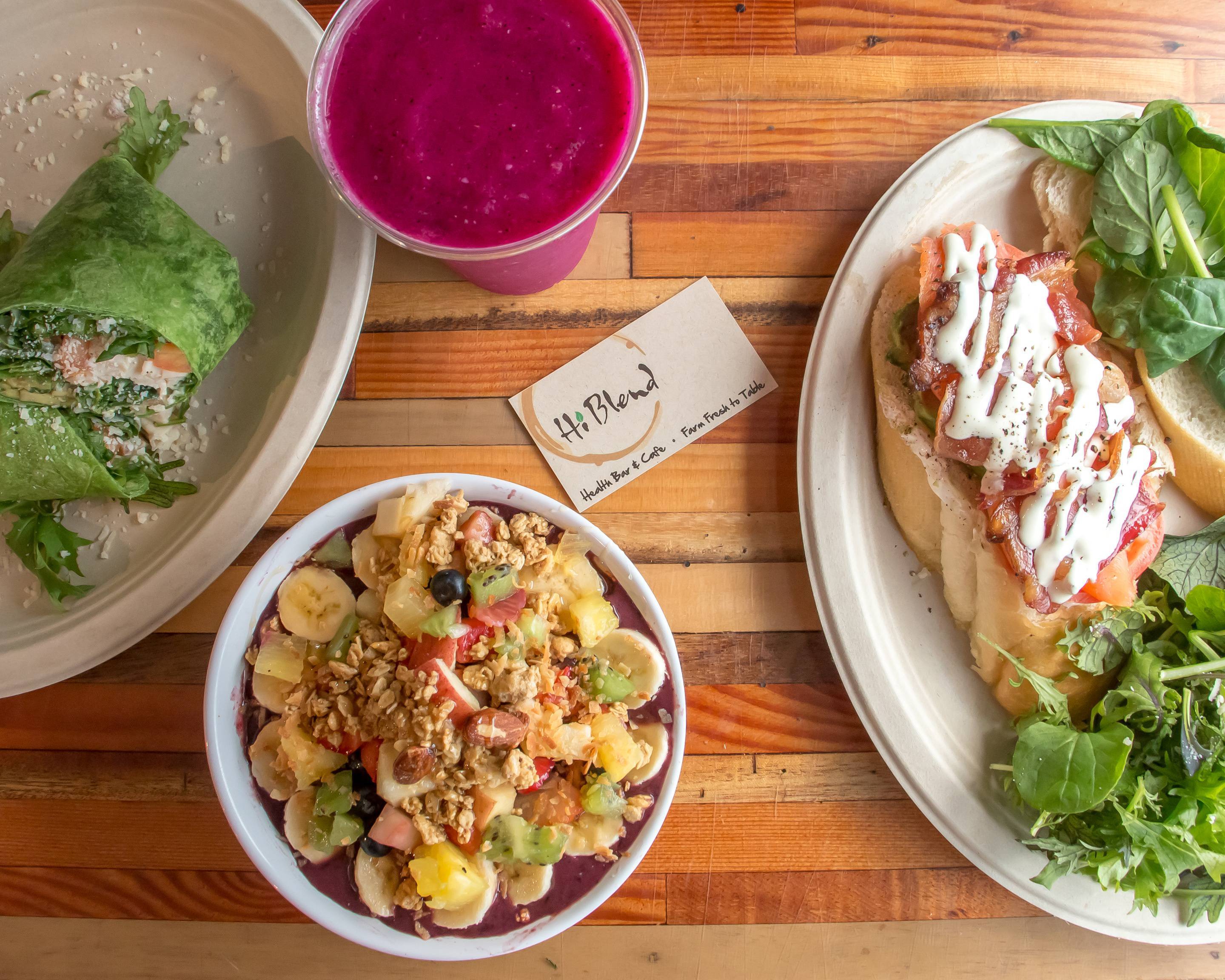 Order HiBlend Health Bar & Cafe Menu Delivery in Honolulu | Menu ...