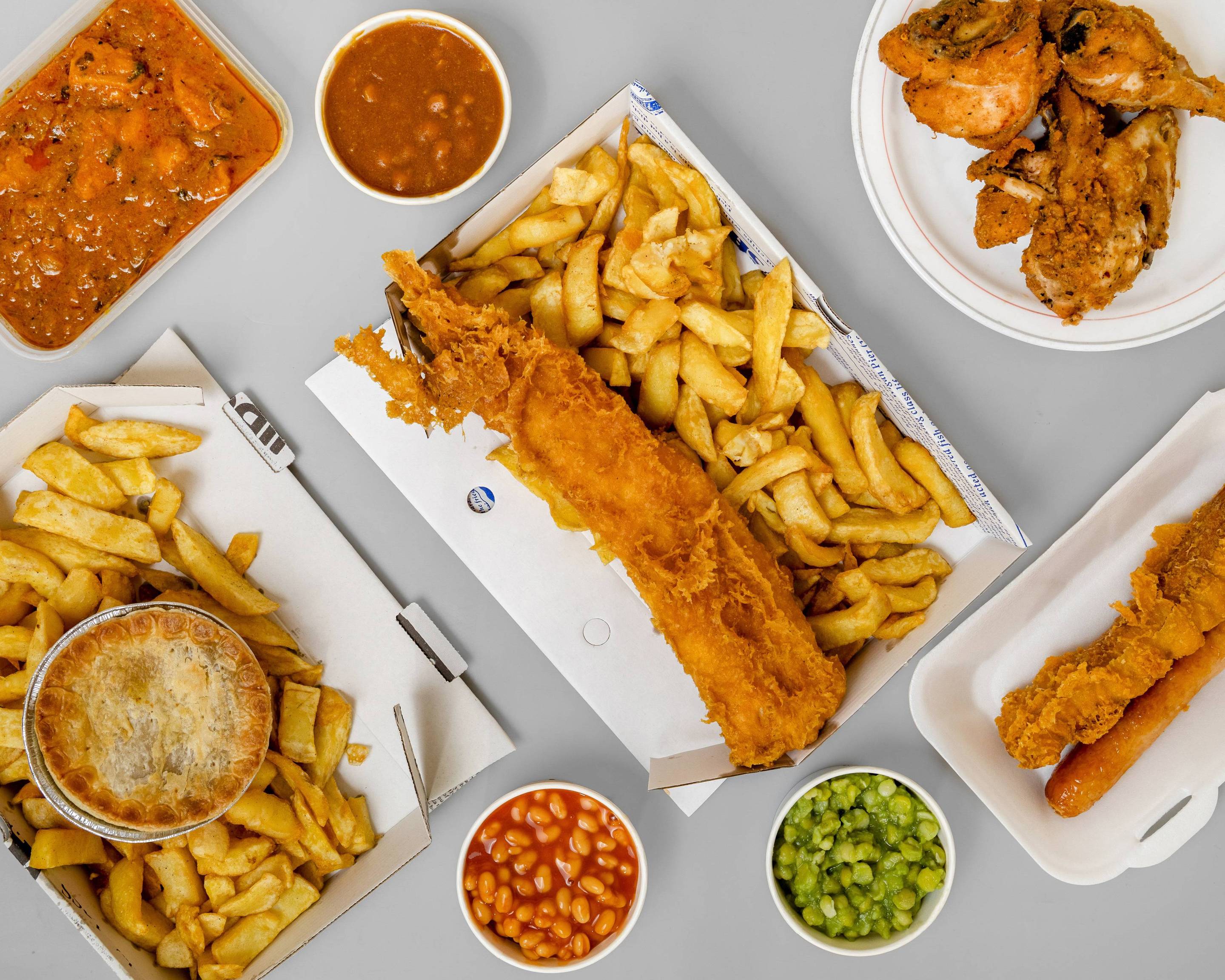 Daves Fish And Chips Menu Deals & Prices - Treherbert Delivery - Order ...