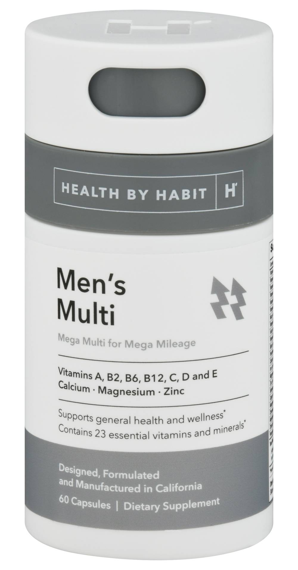 HEALTH BY HABIT Men's Multivitamin Capsules - Delivery in Under an Hour ...