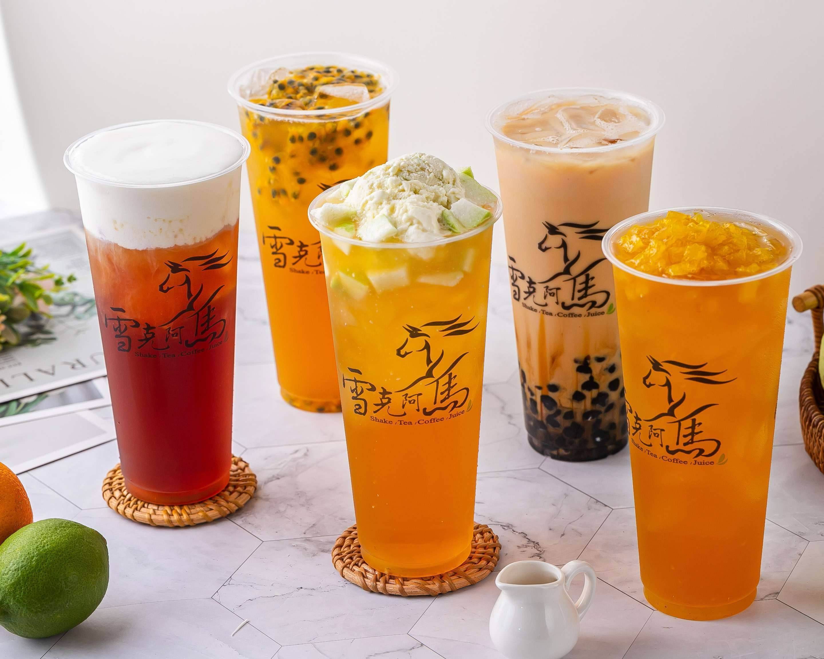 桃園雪克阿馬手搖飲料專賣店的餐點外送 | 價目表和價格 | Uber Eats