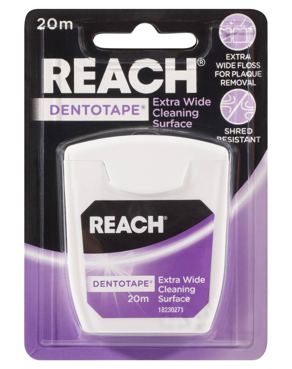 Reach Dentotape Waxed Dental Floss 20m Delivery Near Me | Order Online ...