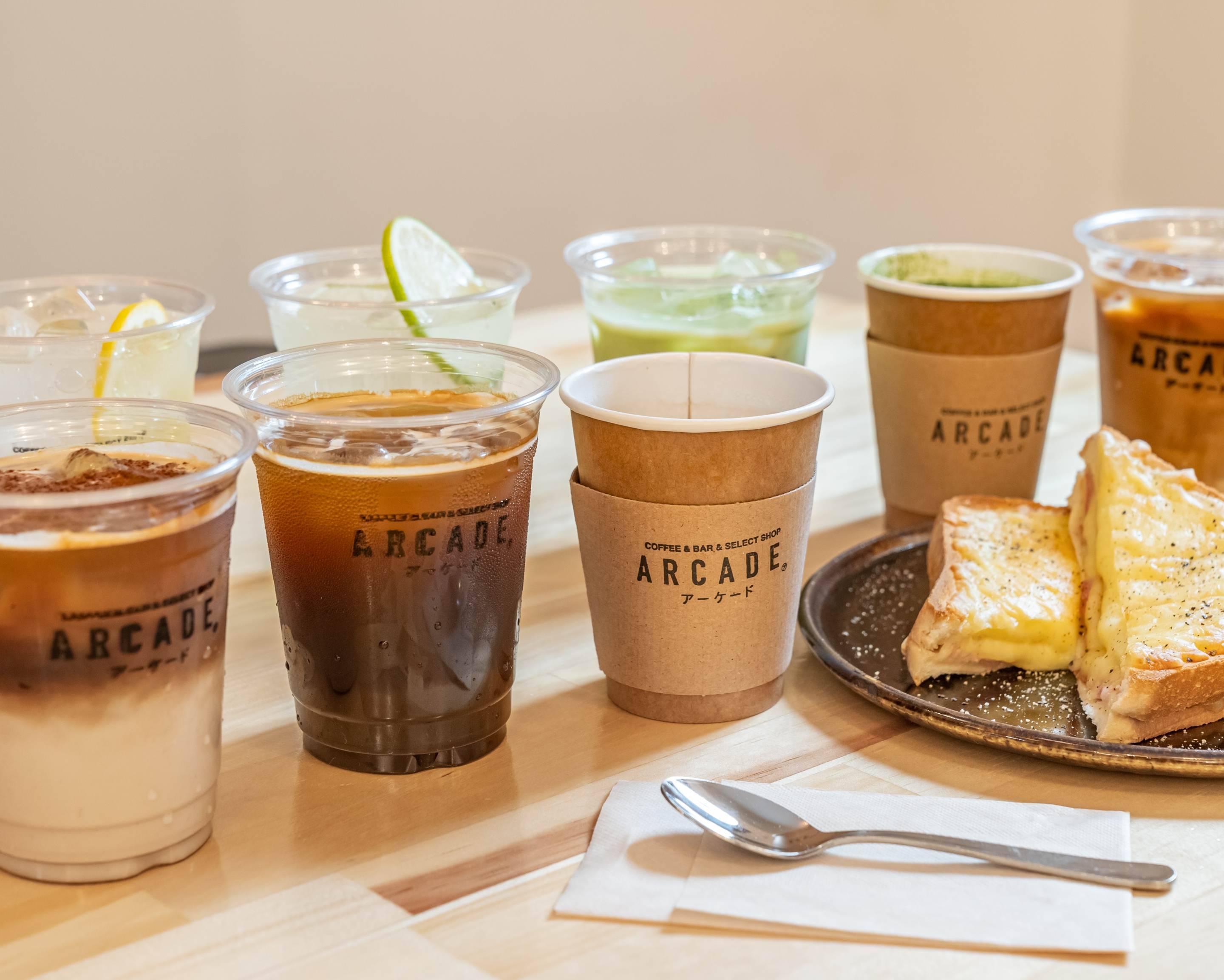 アーケード ARCADE COFFEE & BAR + GENERAL STORE delivery & takeaway menu ...