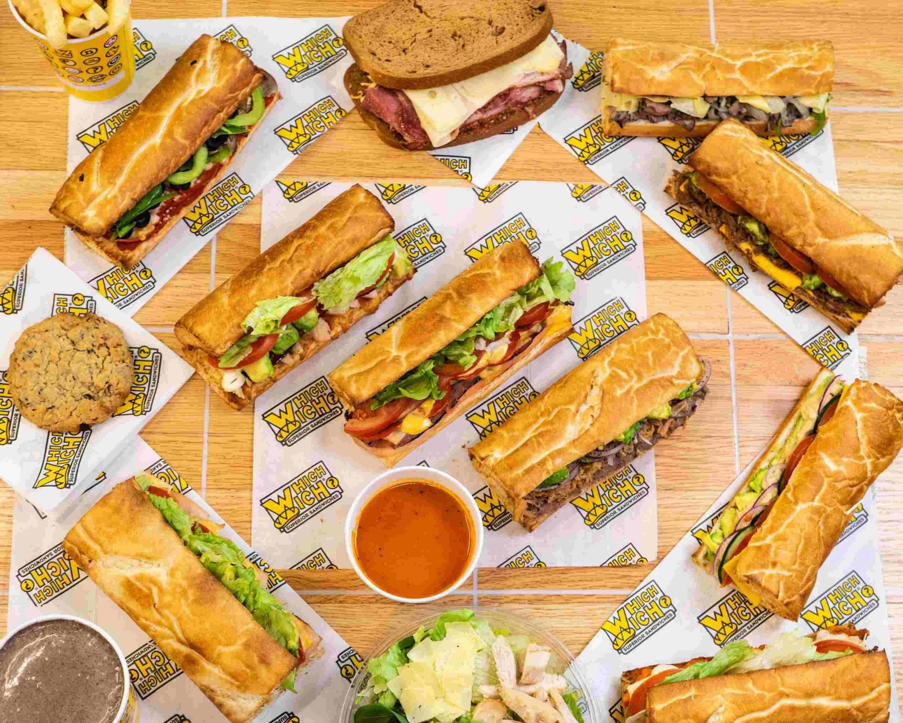 Which Wich Superior Sandwiches (765 Tinkling Spring Rd) Menu ...