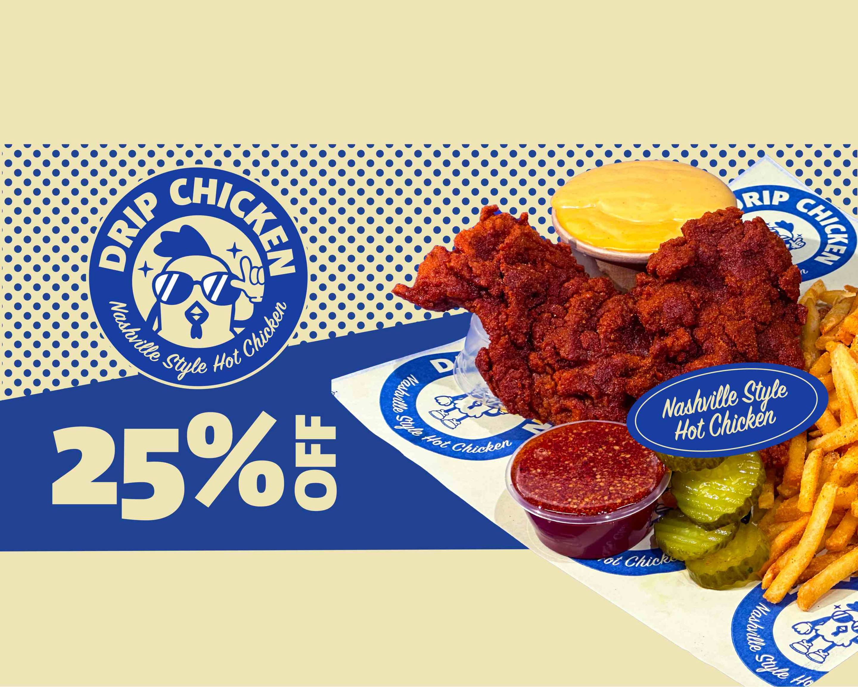 DRIP CHICKEN - Moseley Menu Deals & Prices - Birmingham Delivery ...