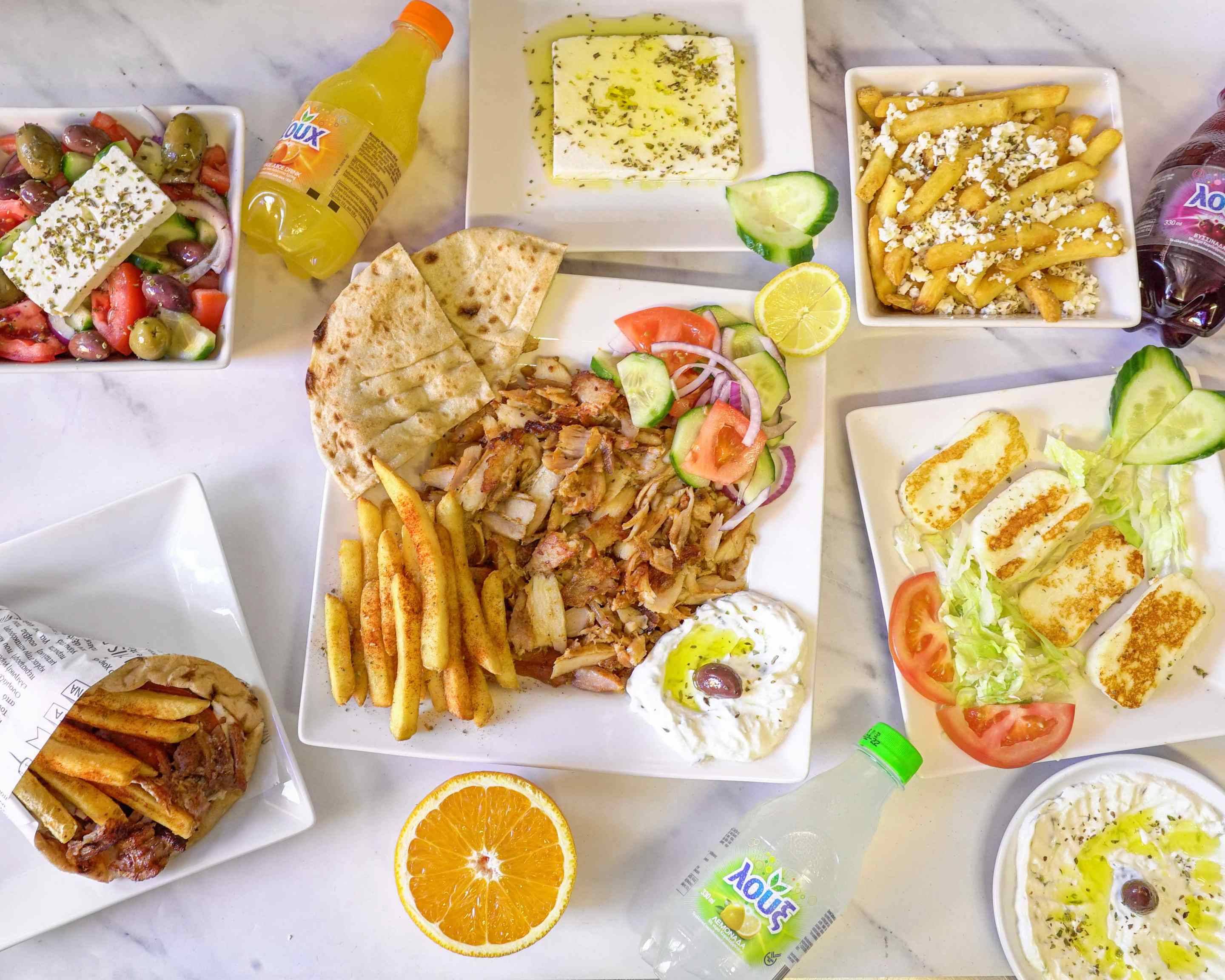 Pitta Santorini Menu & Prices - London Delivery - Order with Uber Eats