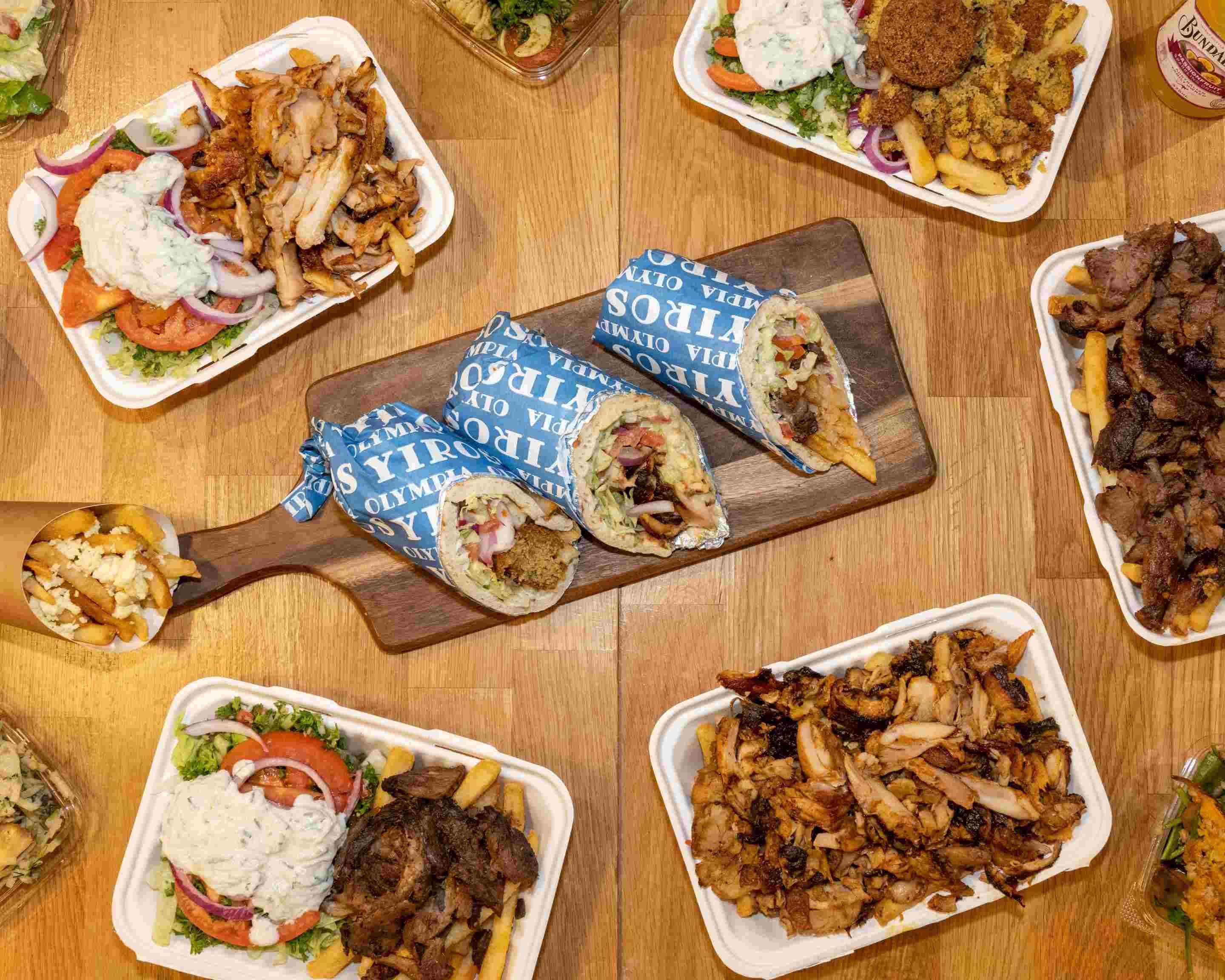 Olympia Yiros Menu Takeaway in Brisbane | Delivery Menu & Prices | Uber ...