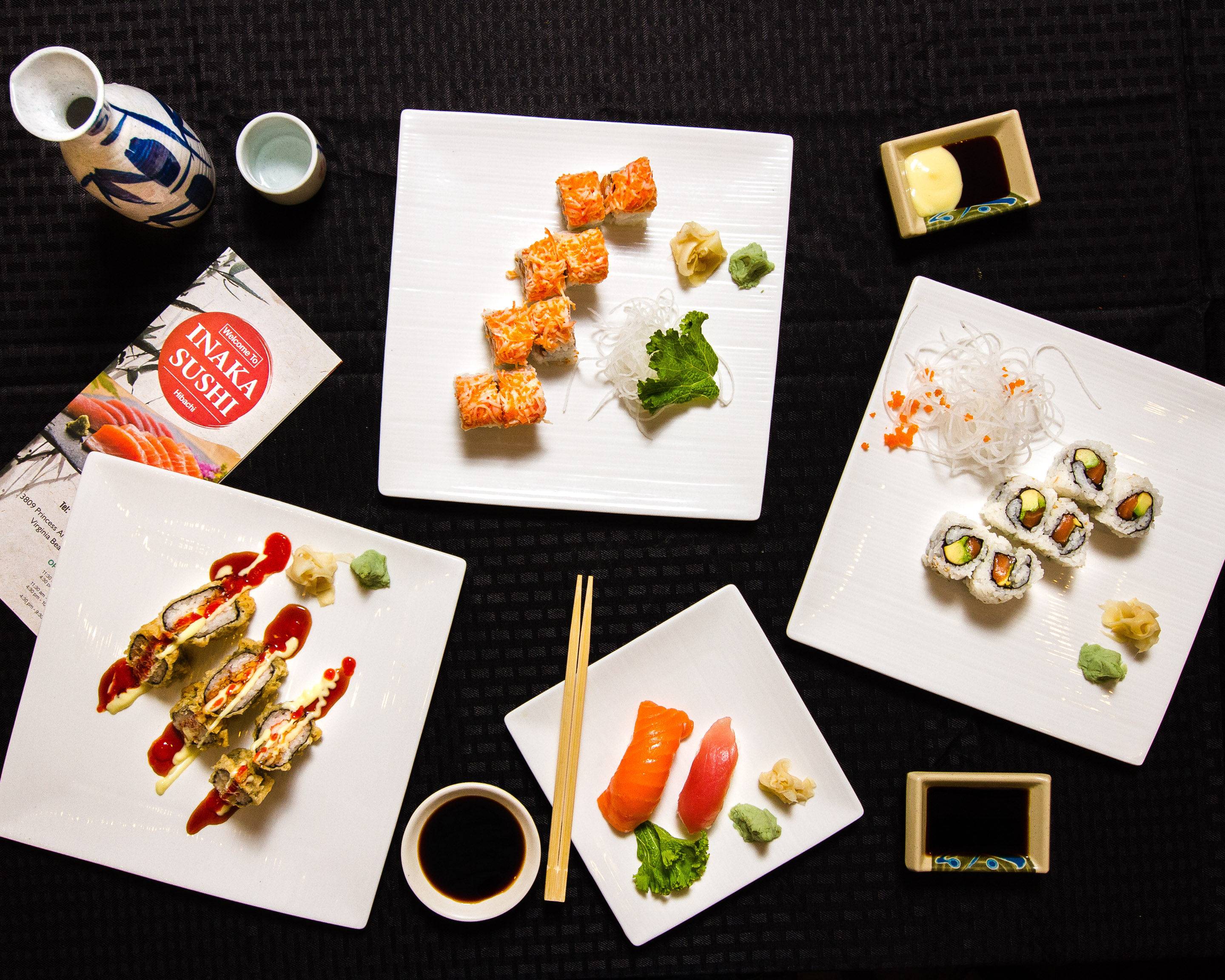 Order Inaka Sushi - Menu & Prices - Virginia Beach Delivery | Uber Eats