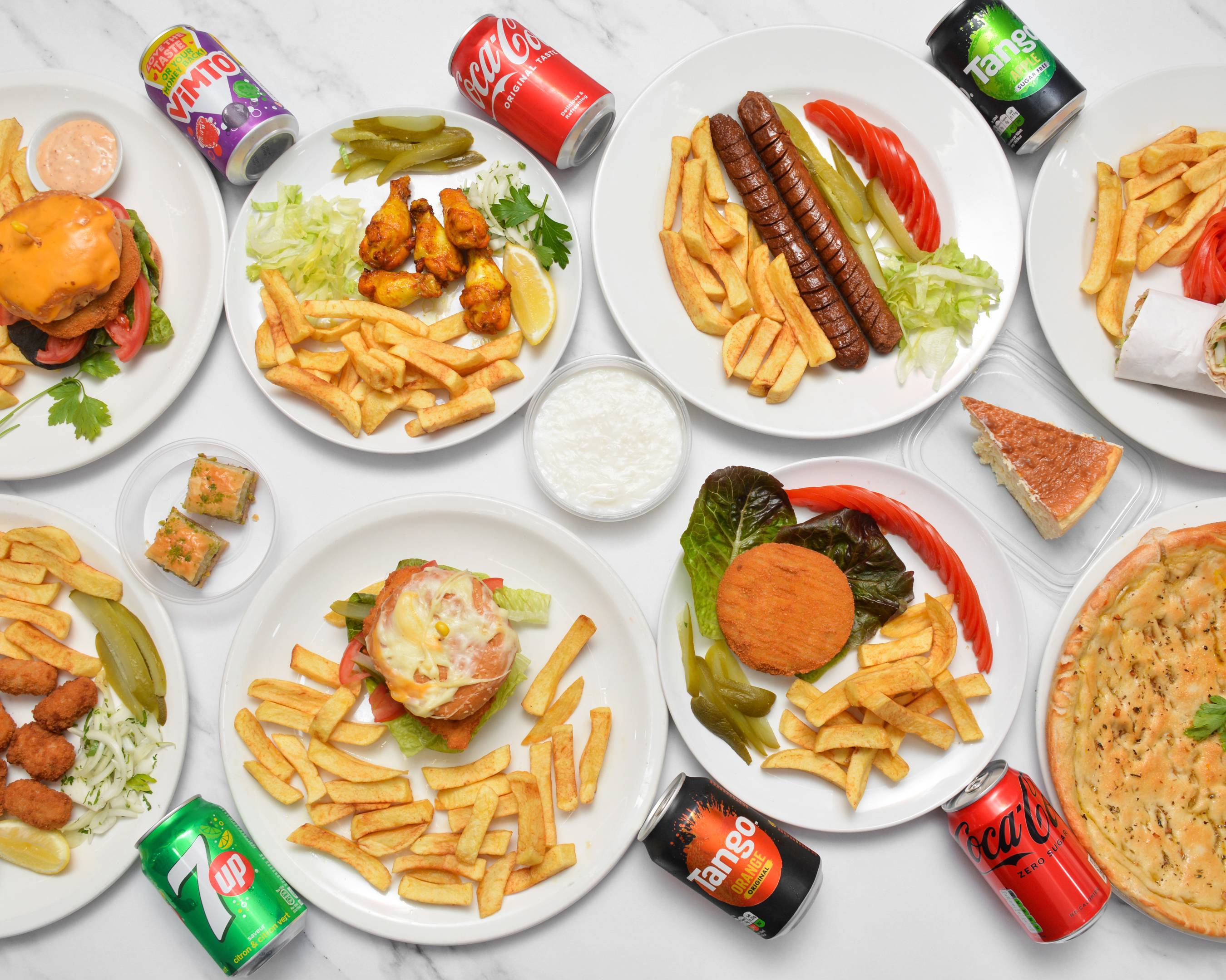 Yaffa Fish & Chips and Lebanese Mezza Menu - Takeaway in London ...