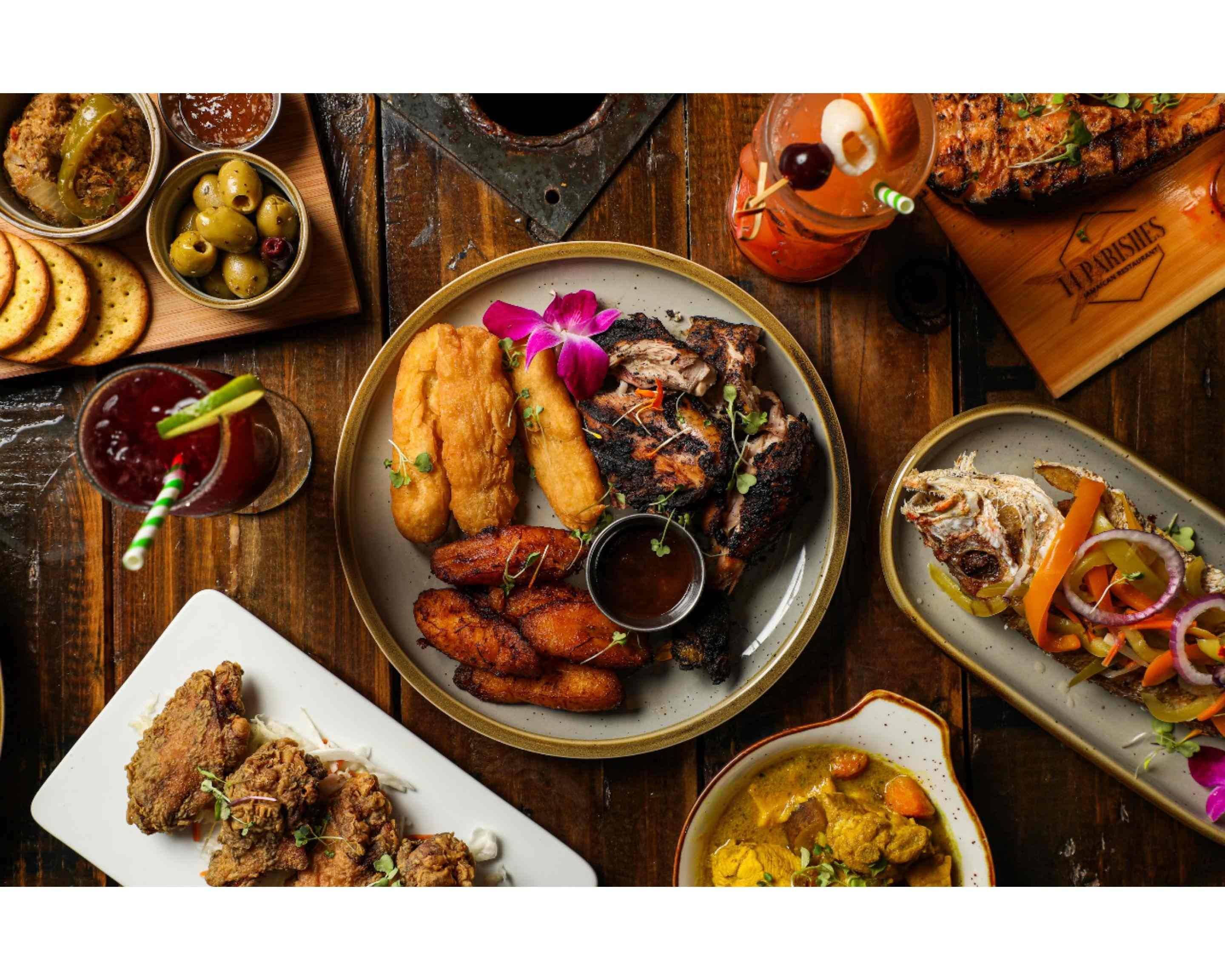 Order 14 Parishes Jamaican Restaurant on Oak - Menu & Prices - New ...