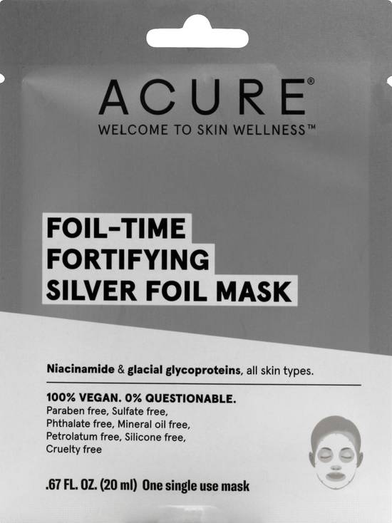 Acure Silver Foil Mask | Delivery Near You | Uber Eats