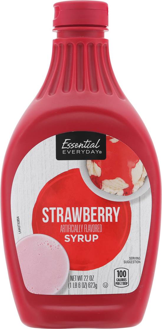 Essential Everyday Strawberry Syrup (22 oz) | Delivery Near You | Uber Eats