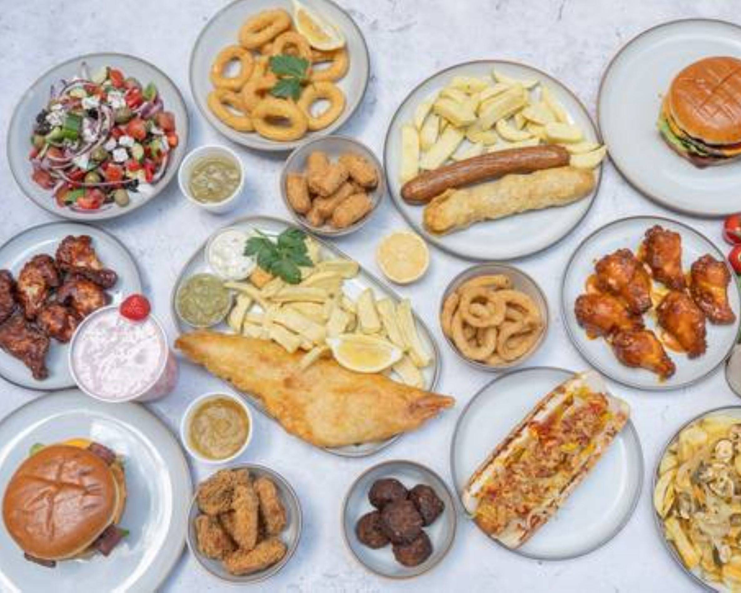 Ocean Fish Bar and Burgers Menu - Takeaway in London | Delivery menu ...