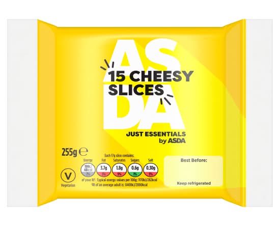 Just Essentials by ASDA Cheesy Slices Delivery Near Me | Order Online ...