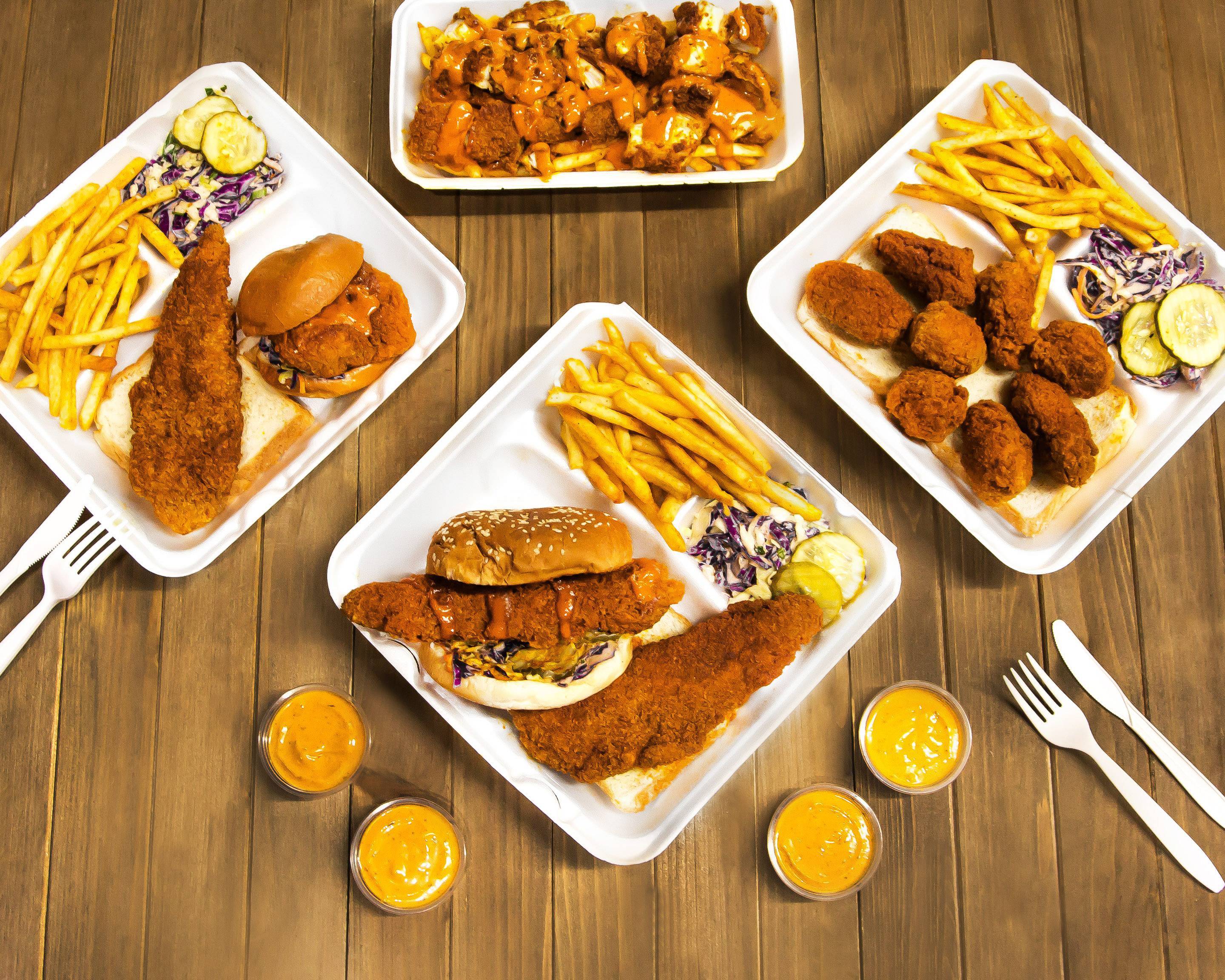 Raging Hot Chicken Menu Los Angeles • Order Raging Hot Chicken Delivery ...