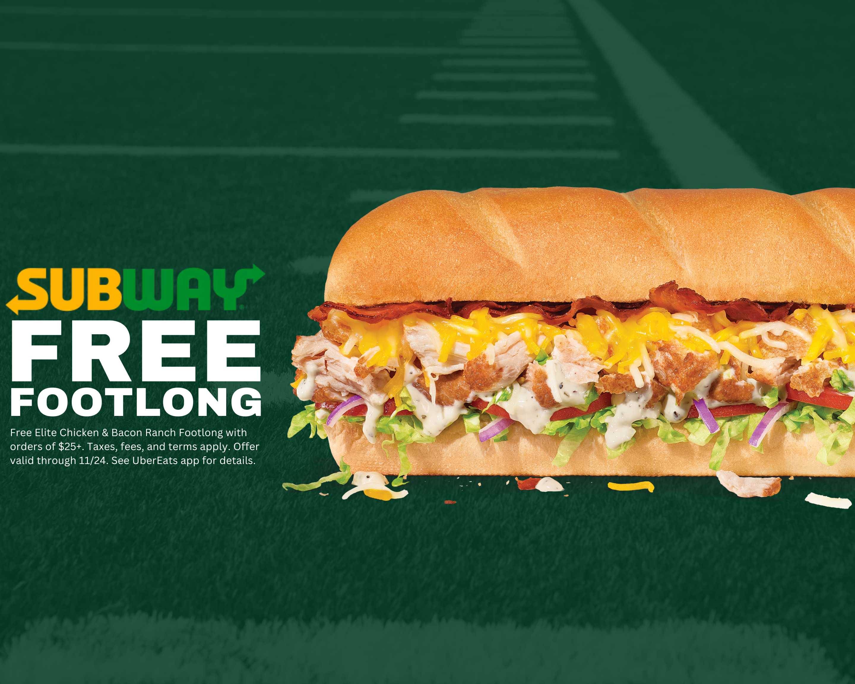 Subway (15135 North Freeway) Menu Houston • Order Subway (15135 North ...