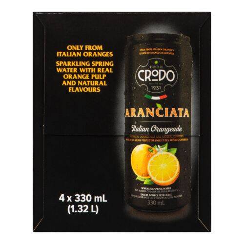 Crodo Aranciata Drink (4 x 330 ml) | Livraison à proximité | Uber Eats