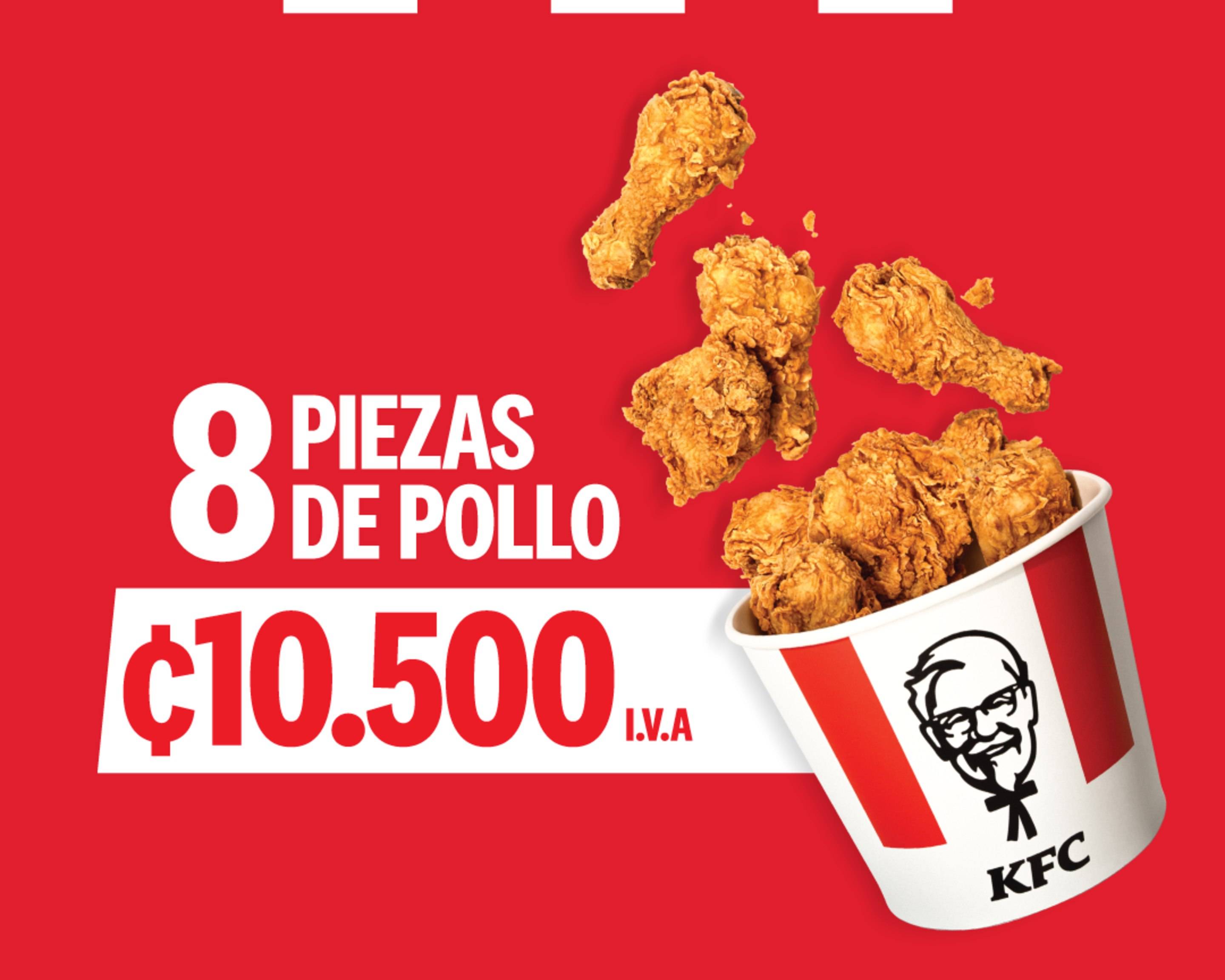 KFC Colegios Moravia a domicilio en San Vicente | Menú y precios | Uber ...