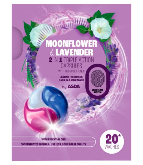 ASDA 2 In 1 Triple Actionfabric Softener Capsules Delivery Near Me ...