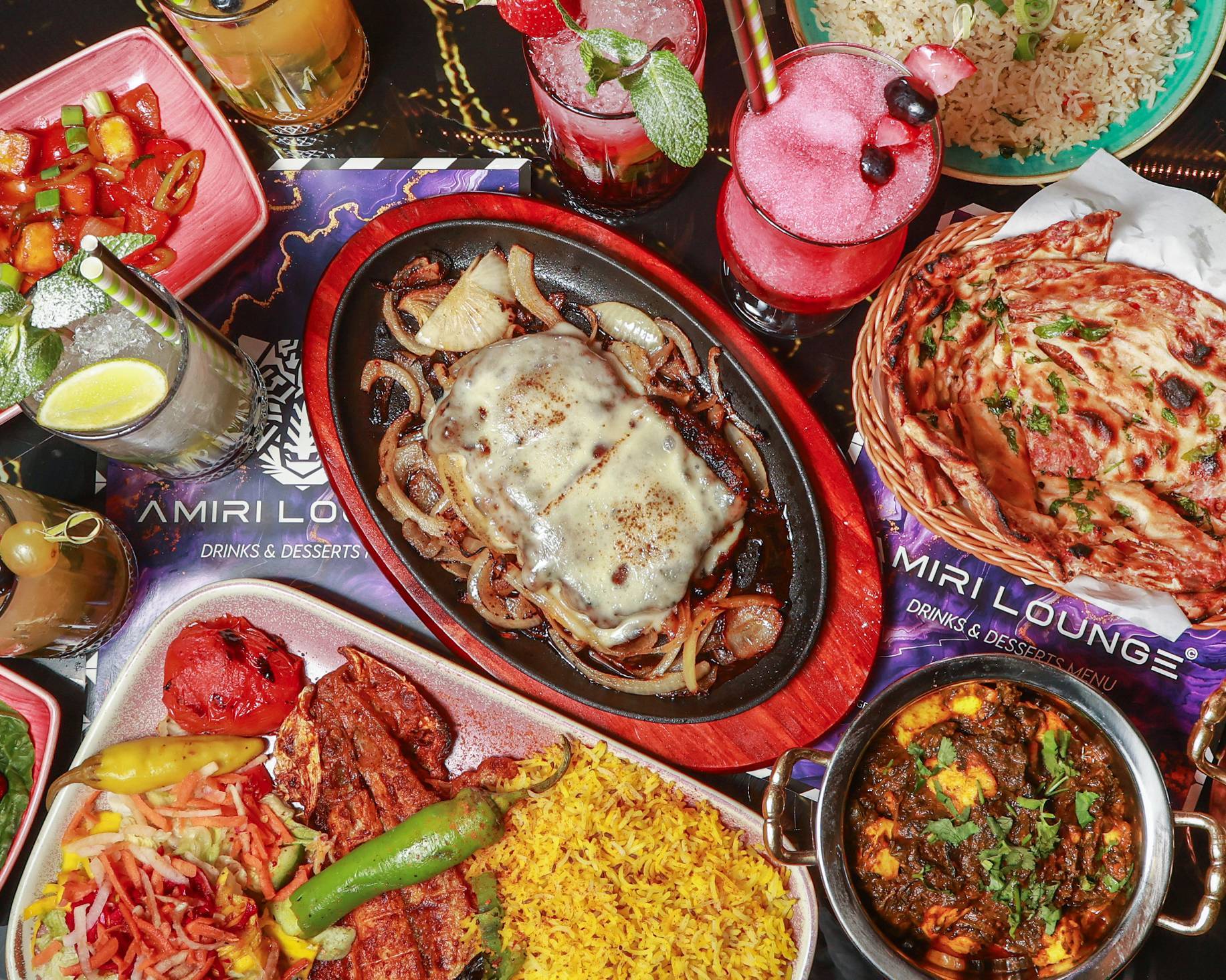 AMIRI LOUNGE Menu Deals & Prices - London Delivery - Order with Uber Eats