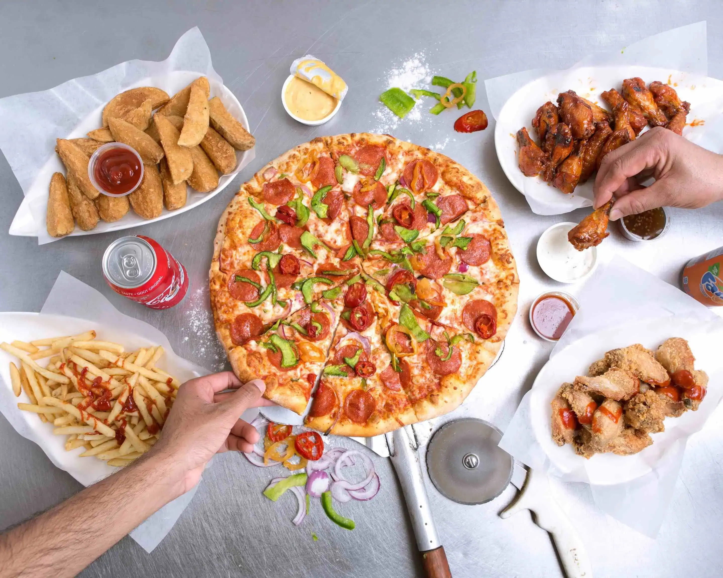 Order BTS Pizza / Wings / Boba Menu Delivery in Los Angeles | Menu ...