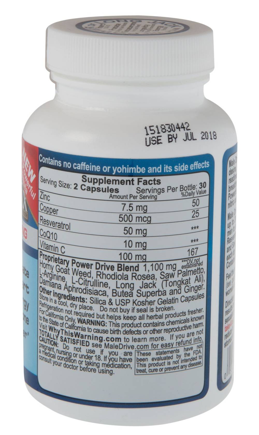Century Systems Male Drive – Maximum Strength Capsules (60 ct ...