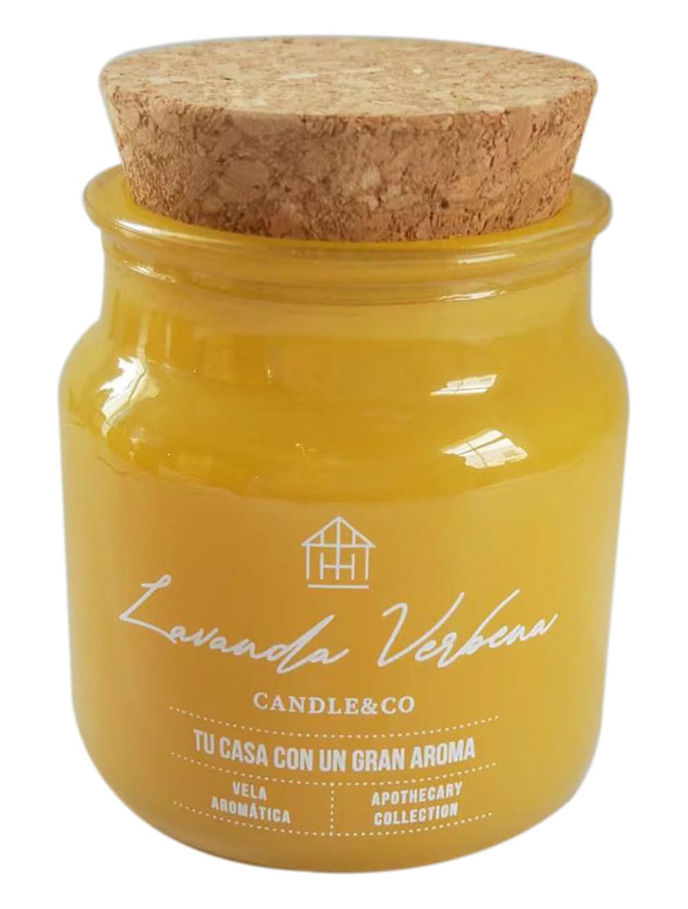 Krea Vela con tapa amarillo lavanda verbena de entrega cerca de mí ...